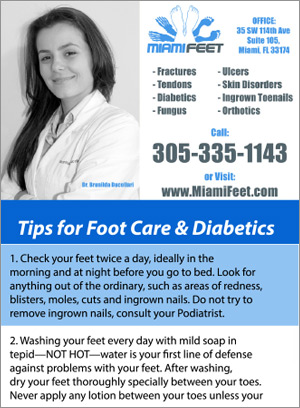 Forms & Brochures – Miami Feet Podiatric Center